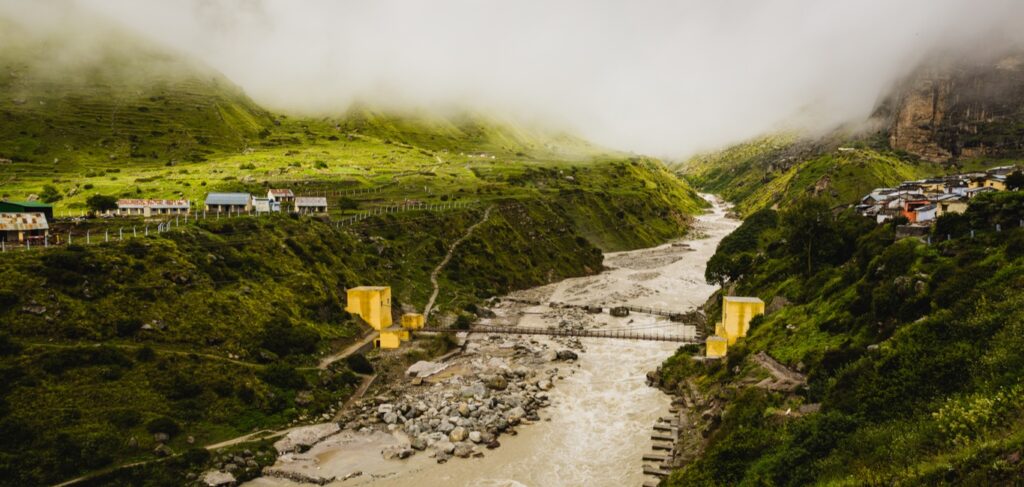 The Mana Village in Uttarakhand
