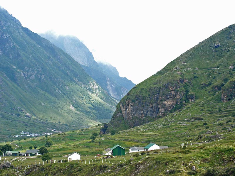The Mana Village in Uttarakhand